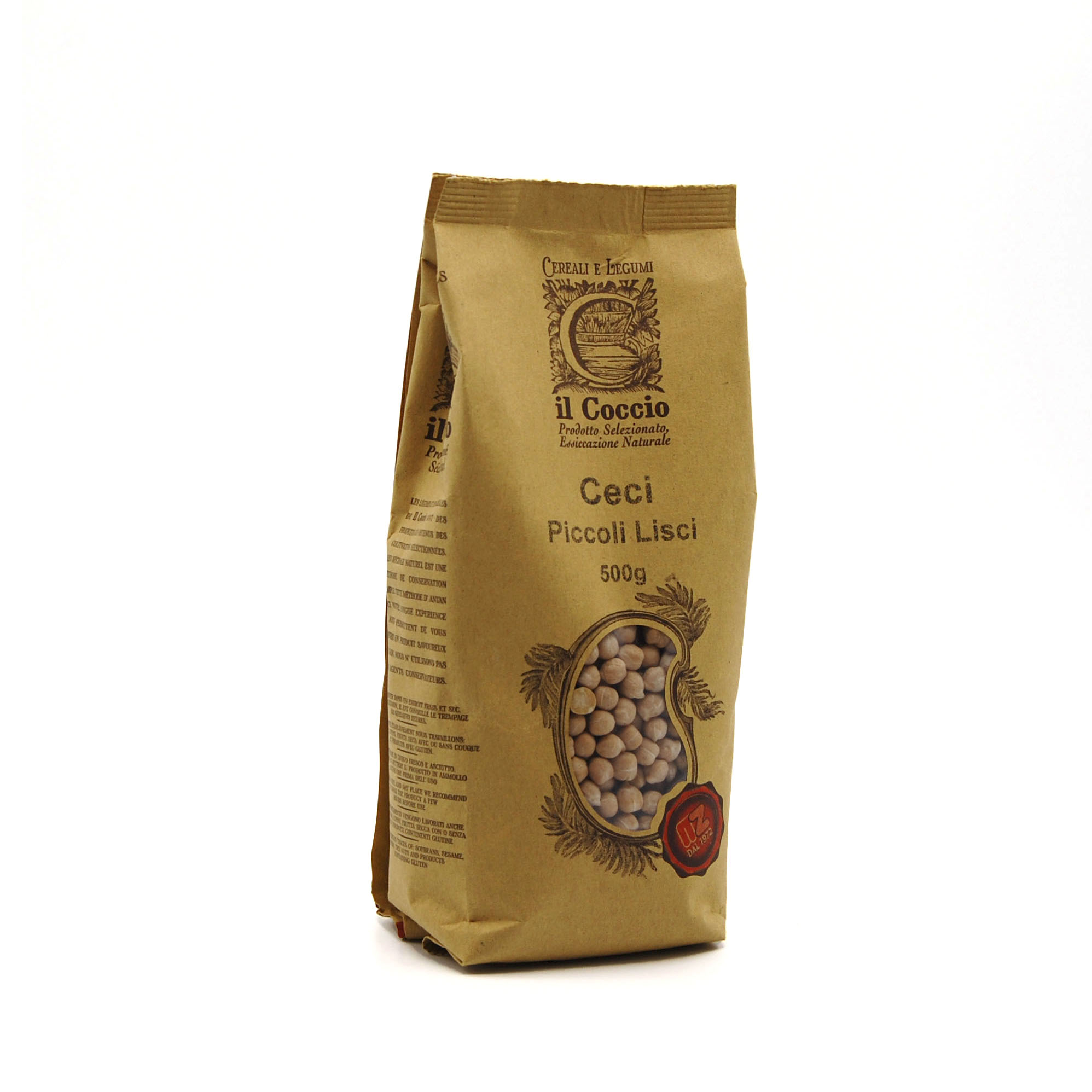 Ceci Lisci Italiani “Il Coccio” | Legumi e Cereali Italiani | Legumi ...